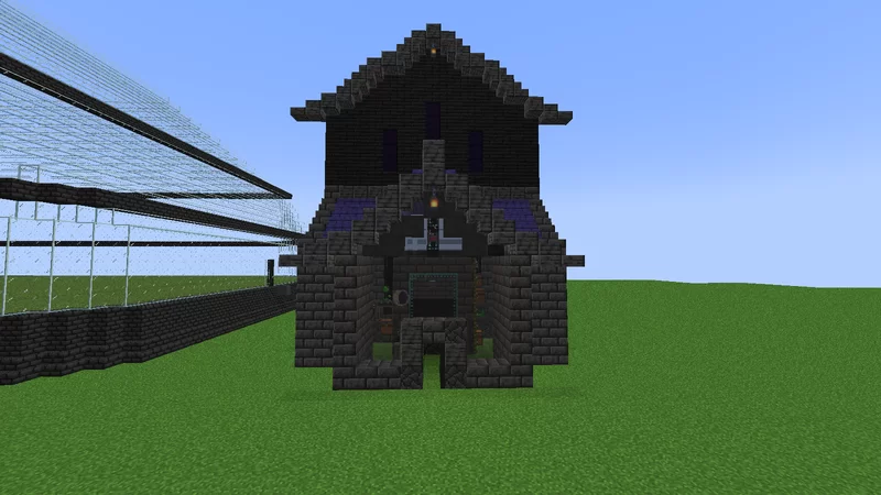 gothic mob farm exterior Minecraft Map