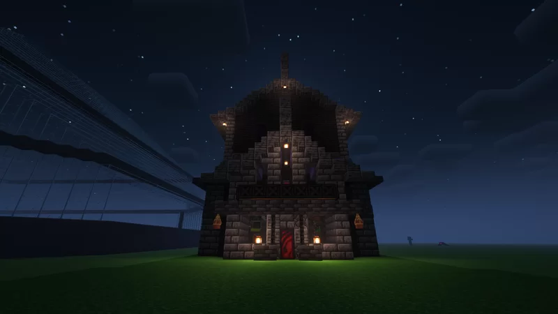 gothic mob farm exterior Minecraft Map