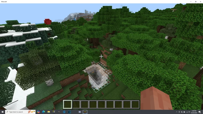 Mysterious Glass Depression for Bedrock Minecraft Minecraft Map