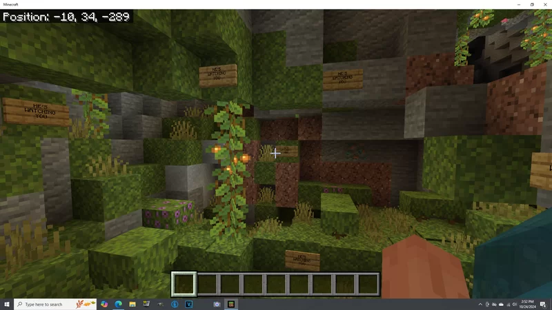 Mysterious Glass Depression for Bedrock Minecraft Minecraft Map