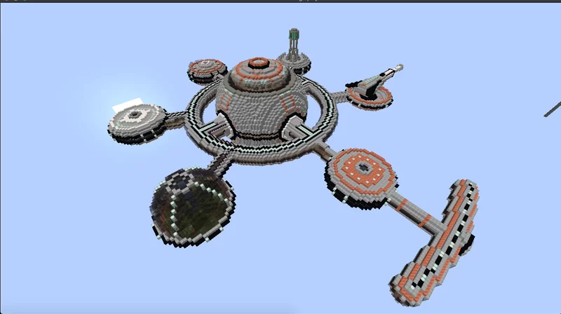 Icarus space station Minecraft Map