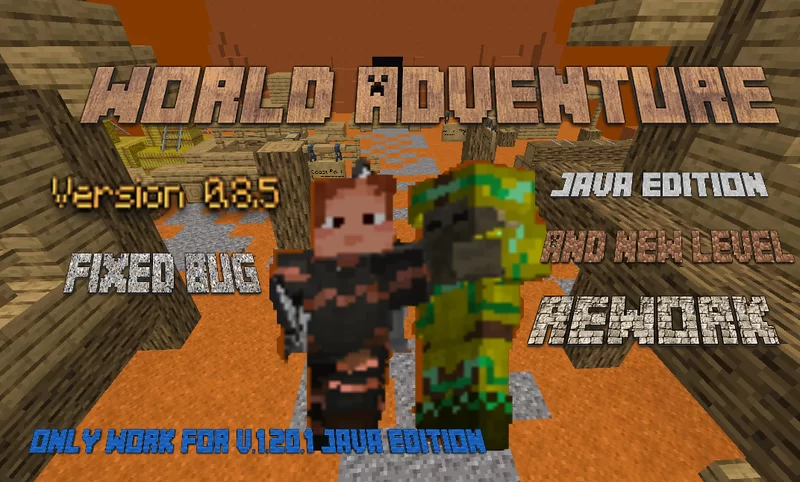 World Adventure V.0.8.5 (Beta Release) Minecraft Map