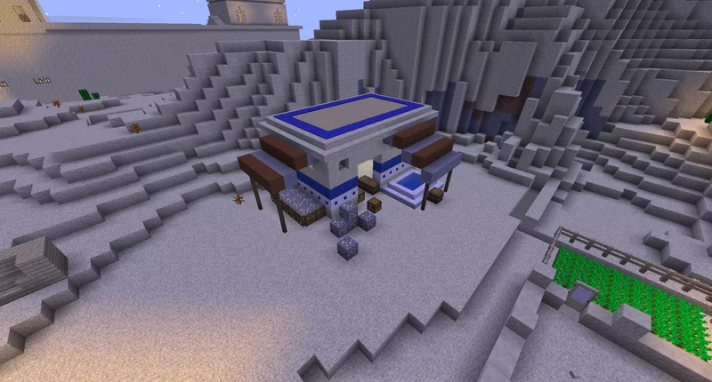 Age of Mythology Egyptian Mining Camp Minecraft Map