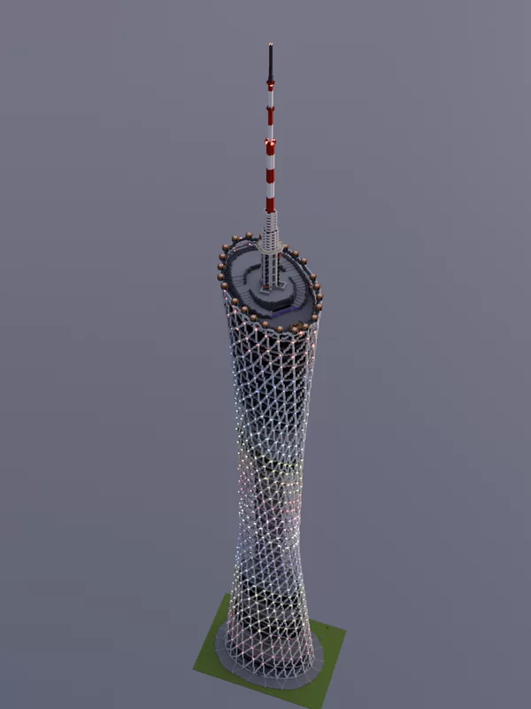 Canton Tower Minecraft Map