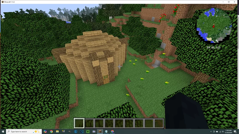 Interesting Style Starting house for Java minecraft v 1.12.2 Minecraft Map