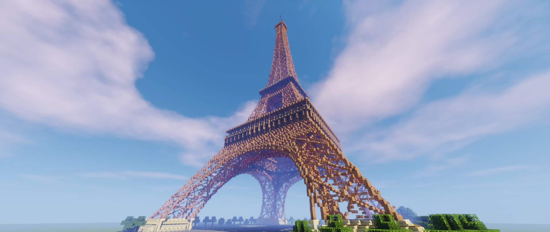 Minecraft Amazing Eiffel Tower