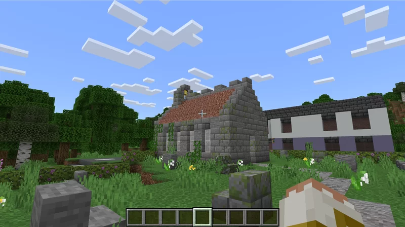 Small Village Church Minecraft Map