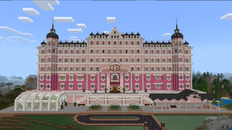 The Grand Budapest Hotel - Survival Build Minecraft Map