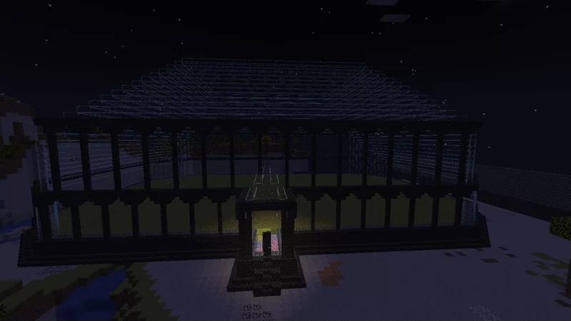 gothic/victorian greenhouse Minecraft Map