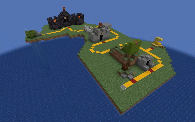 Super mario 3D Adventure. Minecraft Map