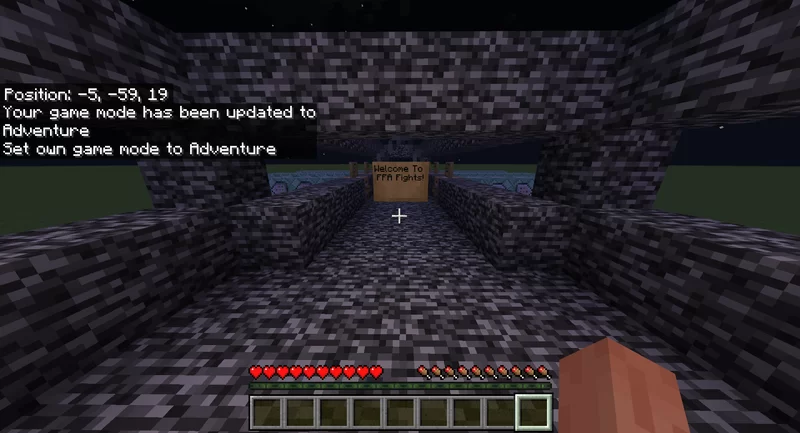 FFA Fights Minecraft Map