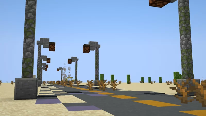 Mysterious Street... Minecraft Map