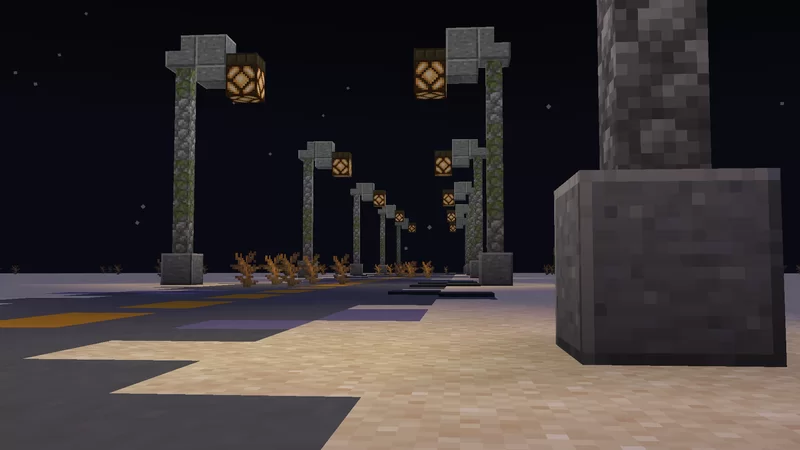 Mysterious Street... Minecraft Map