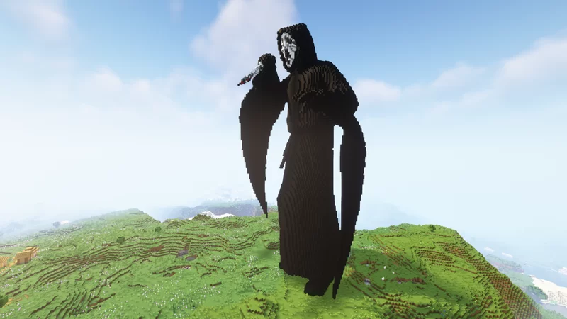 Minecraft Screem Statue Free Minecraft Map