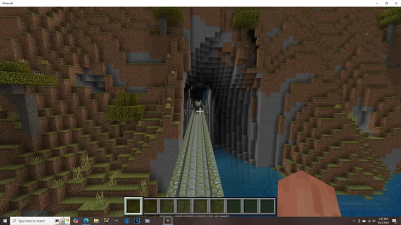 Mysterious Stone Bridge for Bedrock Minecraft Minecraft Map