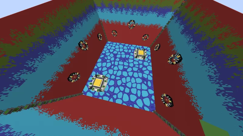 Plantilla | Boxpvp° | free | .Schematic Minecraft Map