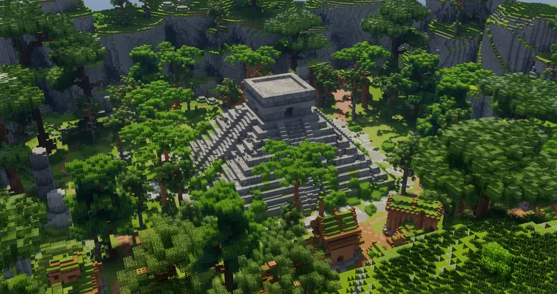 Tropical Dungeon - Arena Minecraft Map
