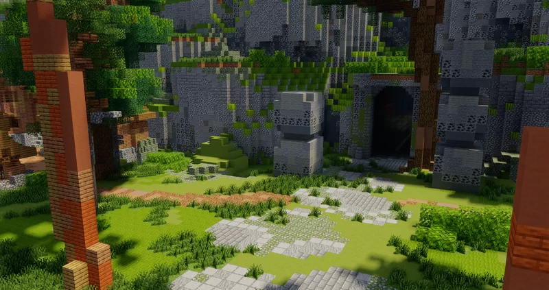 Tropical Dungeon - Arena Minecraft Map