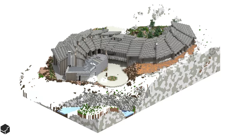 Utah Cascade V1 ft. Rooster [ModernCraft commission] Minecraft Map