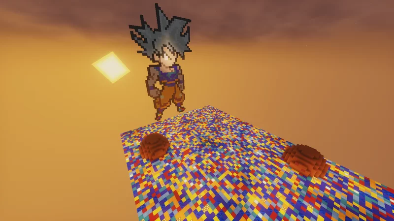 Goku PvP Map 1.8 By jddzf Minecraft Map