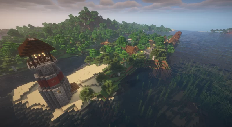 The Village Isle Minecraft Map