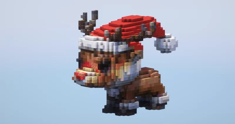 Little Christmas Reindeer Minecraft Map