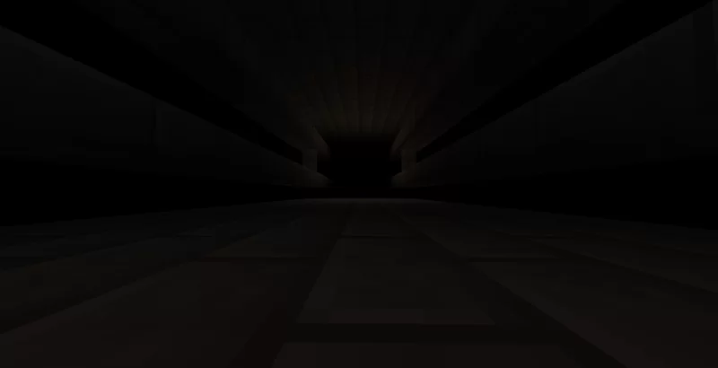 The Bridge in a Void Minecraft Map