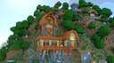 Mega Forest Redstone House Minecraft Map