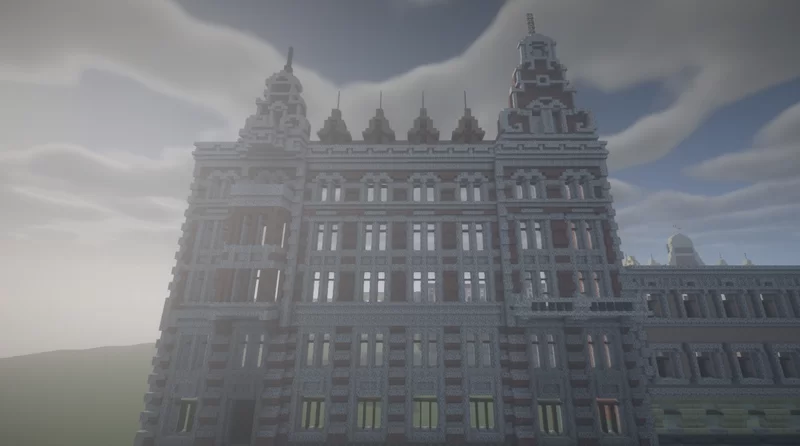 The building of the Hotel Andréa, Vyborg Minecraft Map
