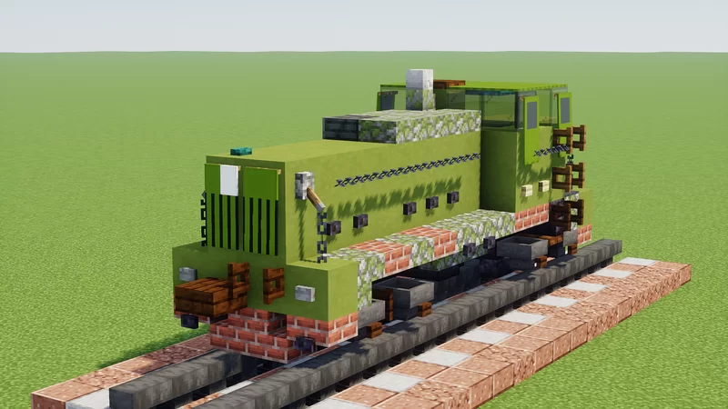 Karinskaya TU4 Soviet Locomotive Minecraft Map