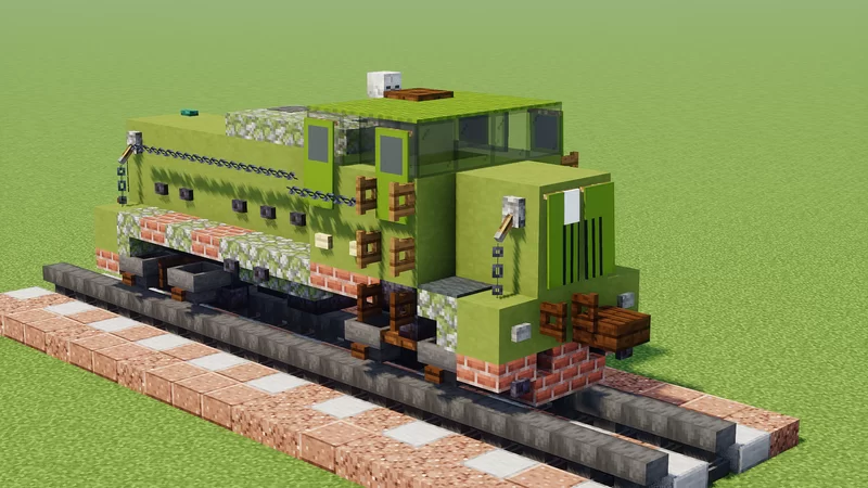 Karinskaya TU4 Soviet Locomotive Minecraft Map