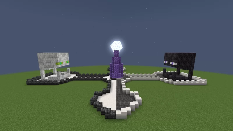 Endermans ruins Minecraft Map