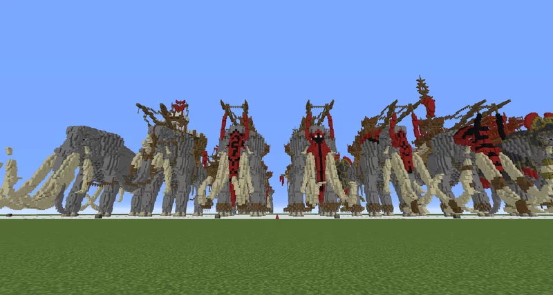 Mûmakil War Beast Minecraft Map