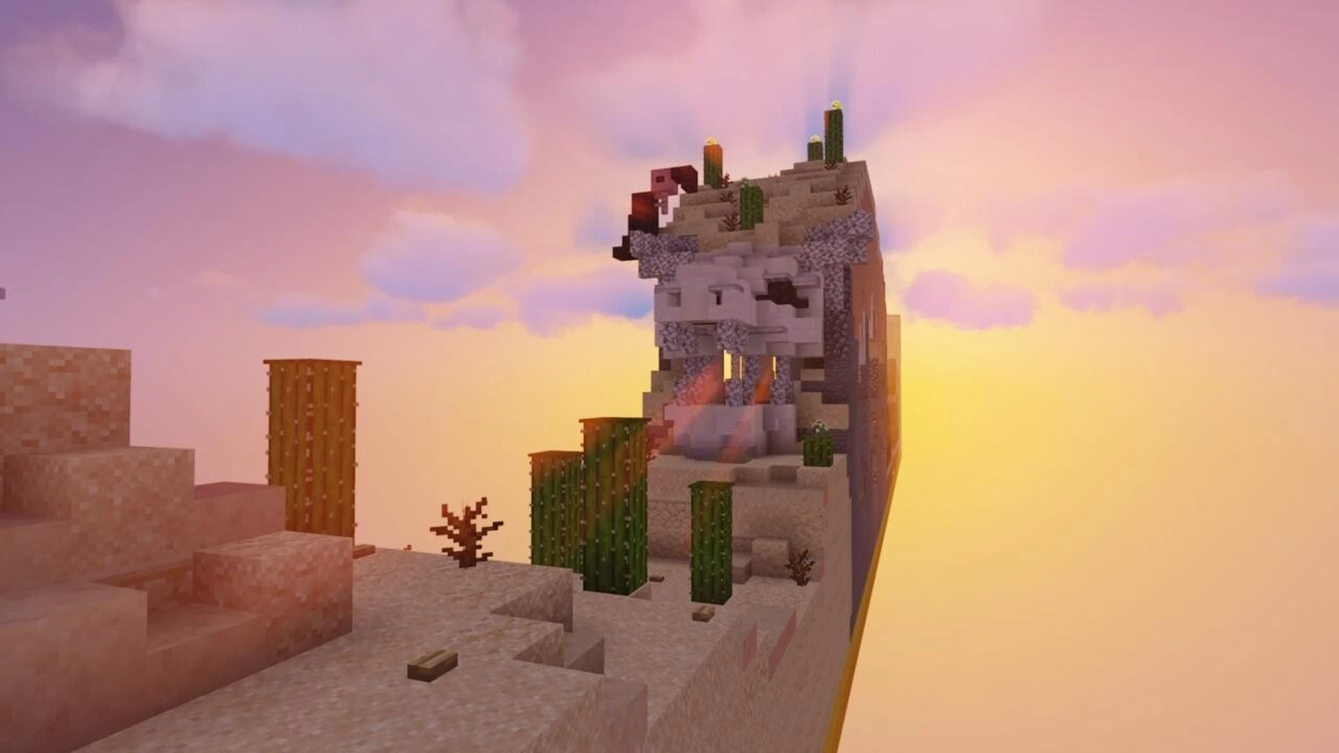 Supersette为Minecraft1.21创作的Biome Run Remix地图