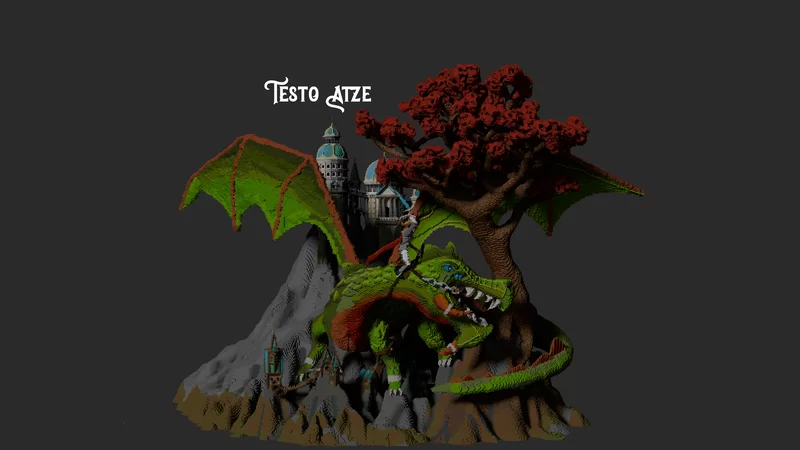 Green Dragon Minecraft Map