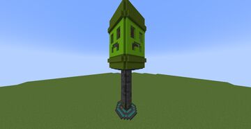Creeperfarm Minecraft Maps with Downloadable Schematic for Java Edition