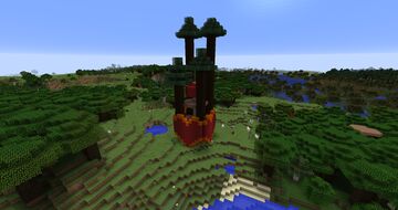 Mushrooms Minecraft Maps with Downloadable Schematic
