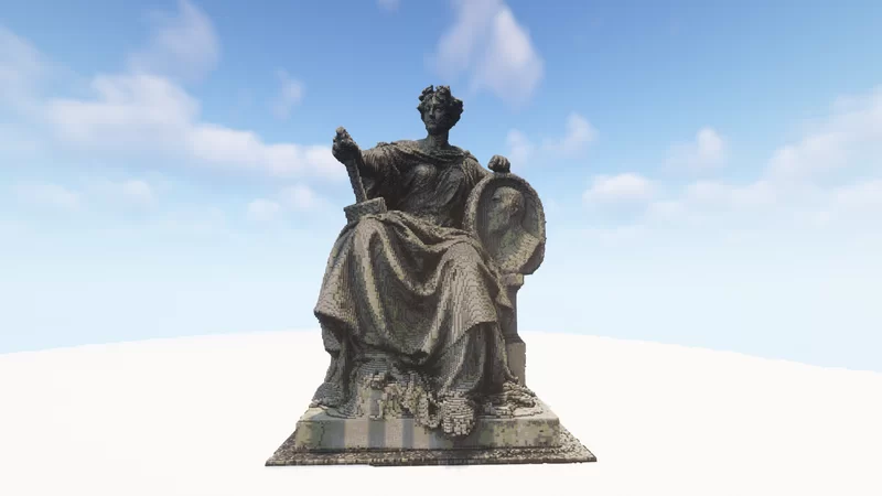 Woman Statue Minecraft Map