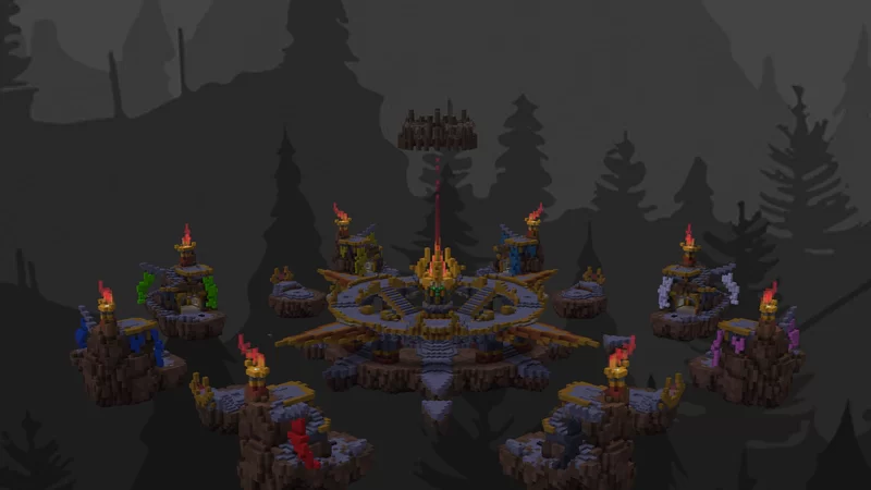 Dragonstar Bedwars Map 1.8.9 Minecraft Map