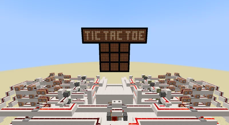 Tic Tac Toe by Bertoxx v4 Minecraft Map