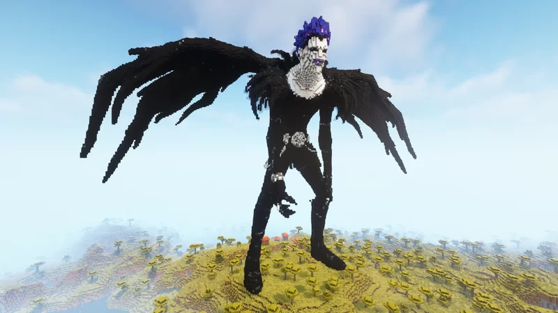 Minecraft Ryuk Statue Minecraft Map