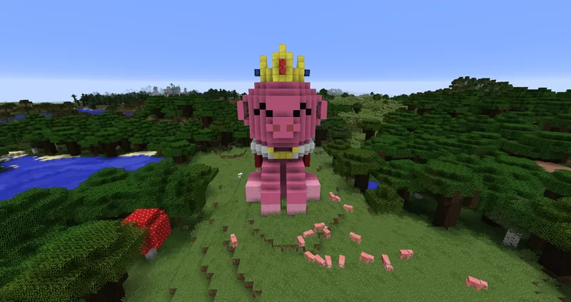 Technoblade Plushie Minecraft Map