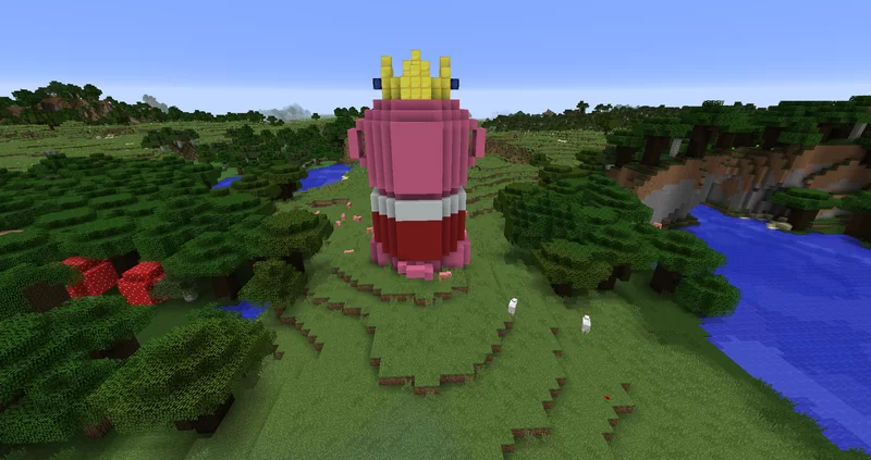 Technoblade Plushie Minecraft Map