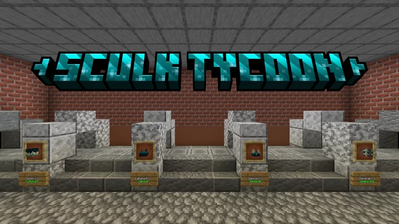 Sculk Tycoon Minecraft Map