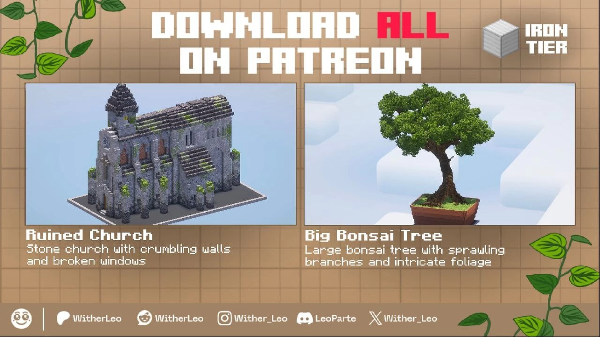 Crumbling Modern Buildings Minecraft Project