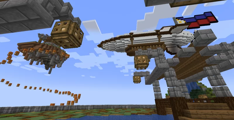 Floating Hub Minecraft Map