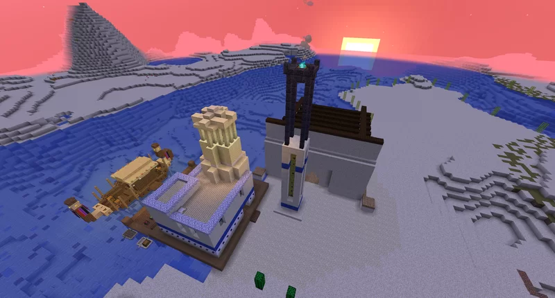 Age of Mythology Egyptian Obelisk Minecraft Map