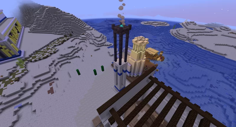 Age of Mythology Egyptian Obelisk Minecraft Map