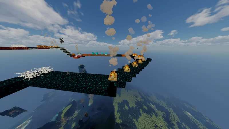 Warden Run Minecraft Map