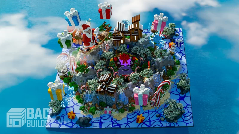 Lobby Christmas Theme Minecraft Map